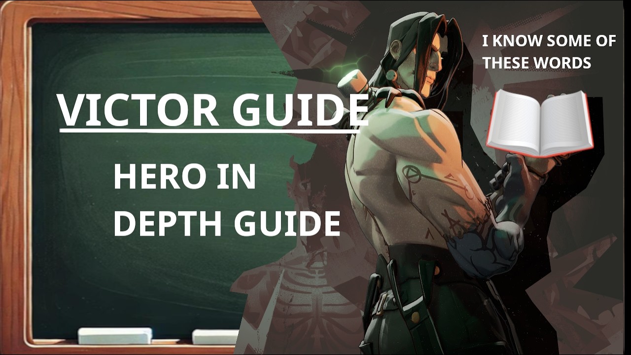 Deadlock How to play Victor In-Depth Guide, Ability Guide, What items ...