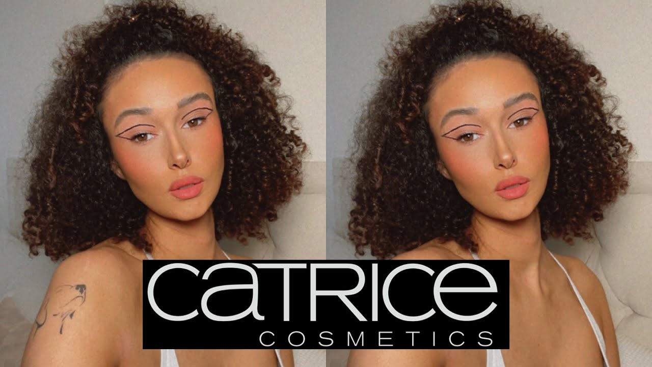 FULL FACE OF CATRICE MAKEUP - Review & tutorial - YouTube