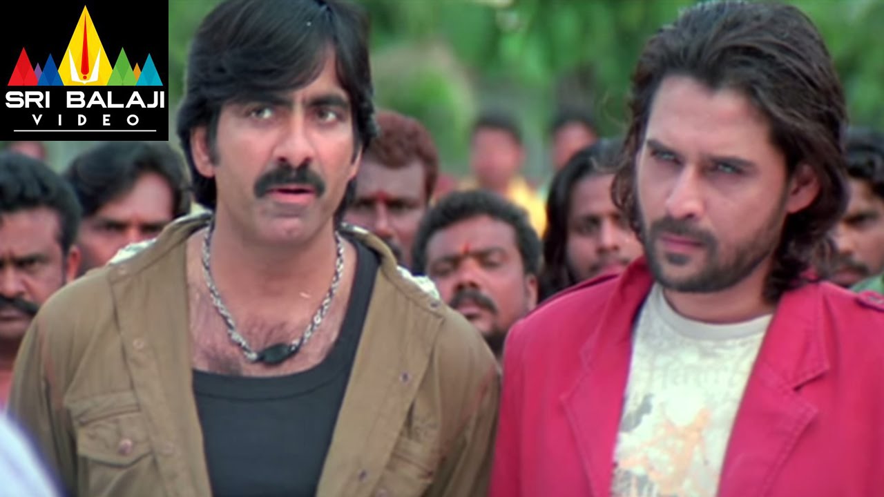 Krishna Movie Raviteja Jakka Scene | Ravi Teja, Trisha | Sri Balaji ...