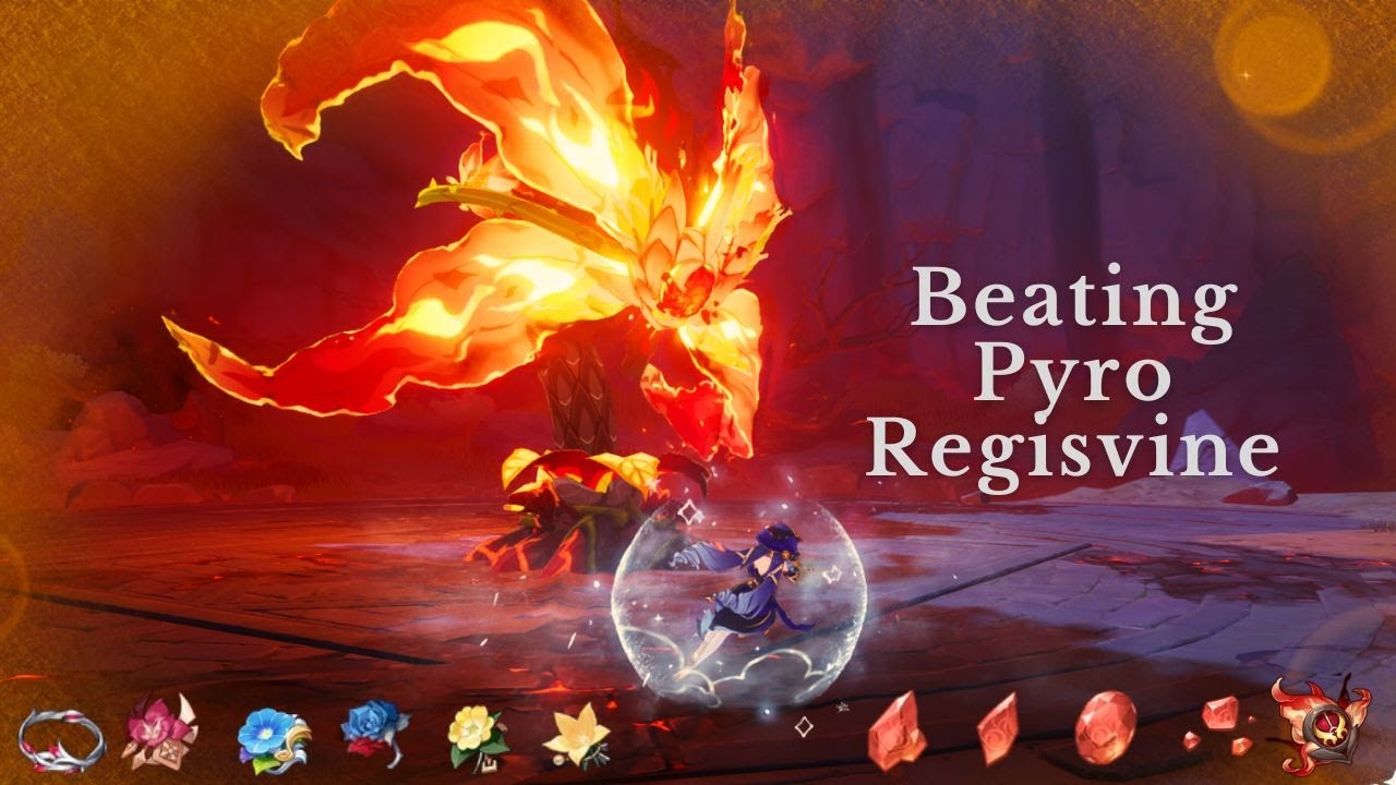 [ Genshin Impact ] - How to beat Pyro Regisvine with my freeze team ...