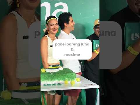 Padel Bareng Luna Seru 🔥🔥 #lunamaya