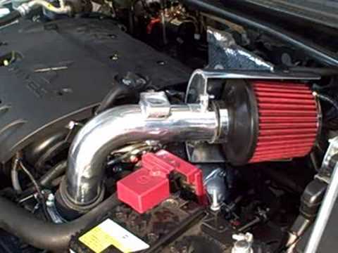PART 2- road race v2 intake install lancer - YouTube