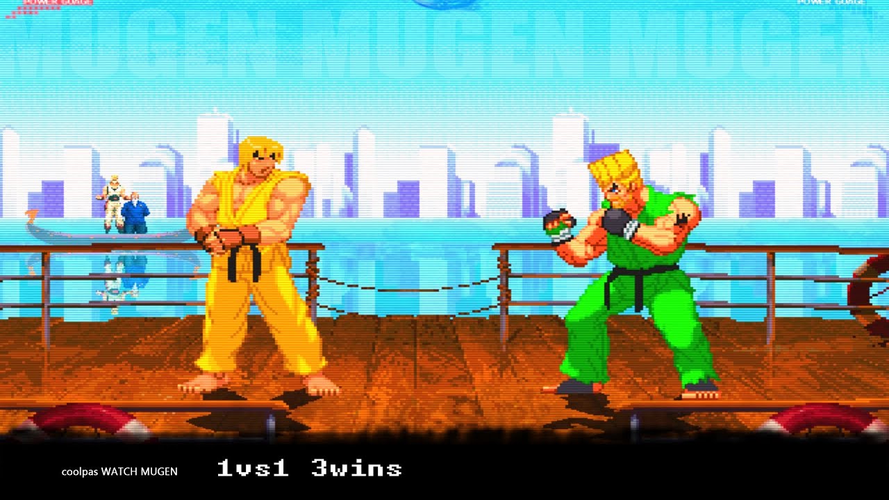 Sensei Ken vs Paul Phoenix | MUGEN 1vs1 - YouTube