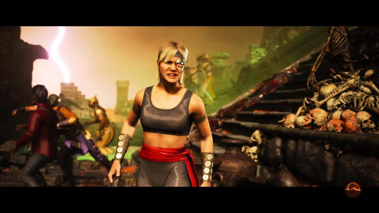 Mortal Kombat 1 - Sonya Blade & Kano Hybrid Fighter At Armageddon - YouTube