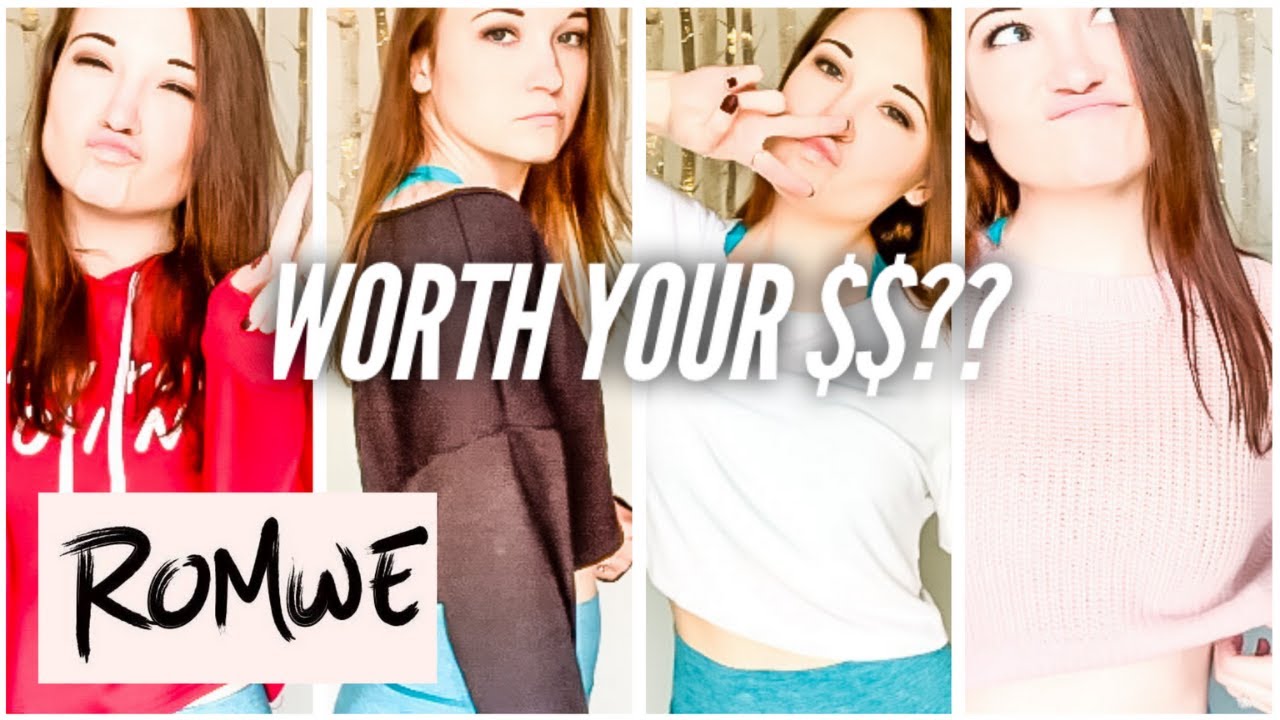IS ROMWE LEGIT? | HONEST Romwe Haul | Affordable clothes try on haul ...