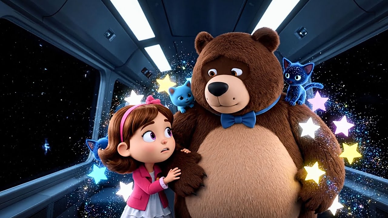 Mashie & the Circus Bear: Galaxy Train | 3D Animation Series for Kids ...