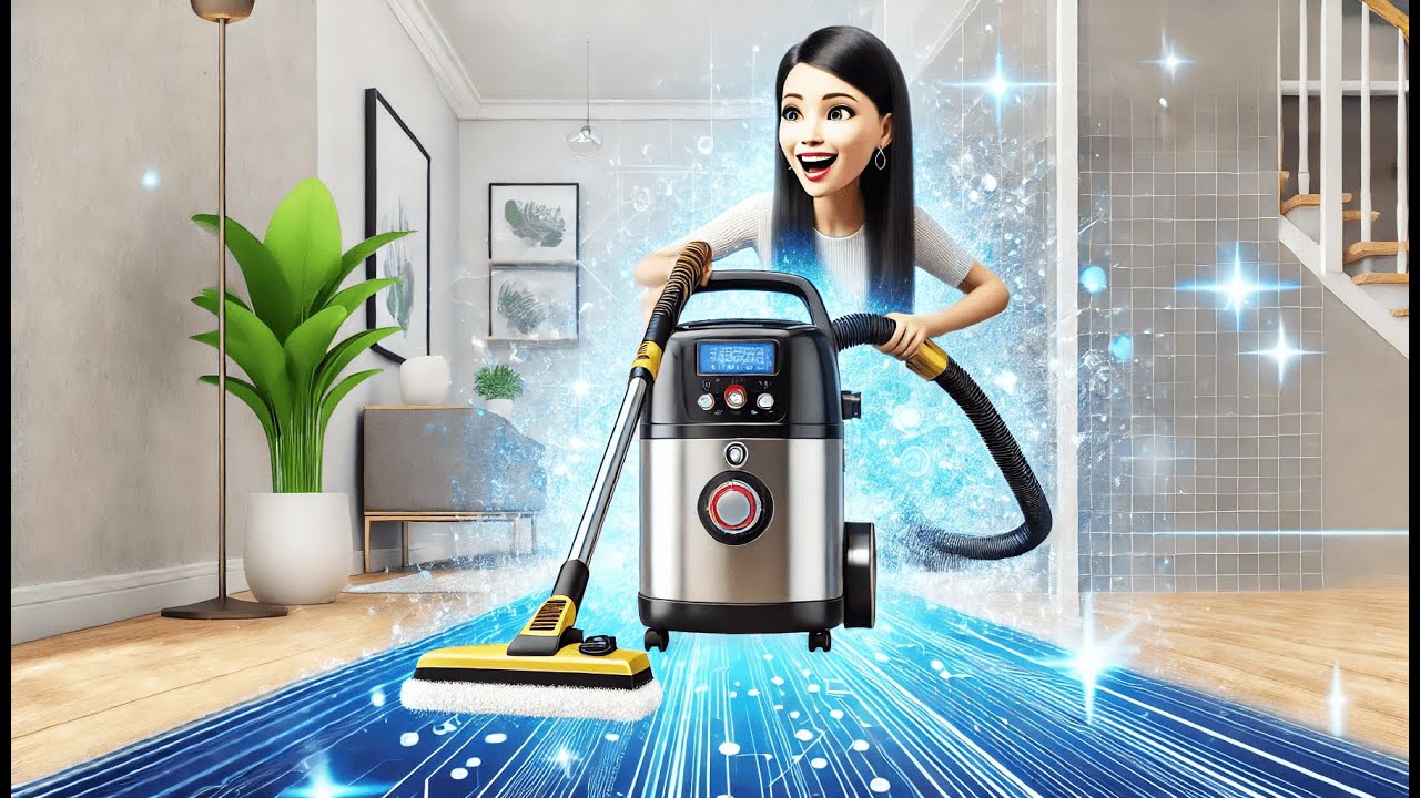 🧼 McCulloch MC1385 Deluxe Canister Steam Cleaner | Best Steamer for ...