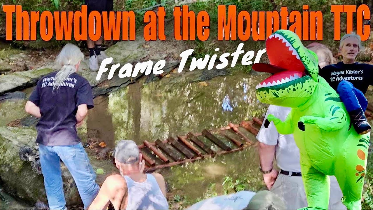 Frame Twister at the Throwdown at the Mountain TTC - YouTube