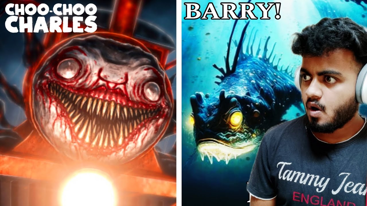 BARRY THE HORROR SWAMP MONSTER || CHOO CHOO CHARLES #4 - YouTube