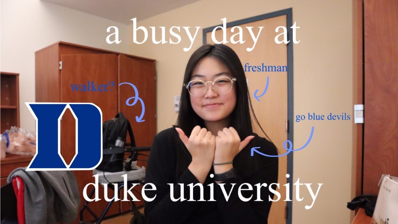 DUKE VLOG: busiest day of the week | day in my life - YouTube