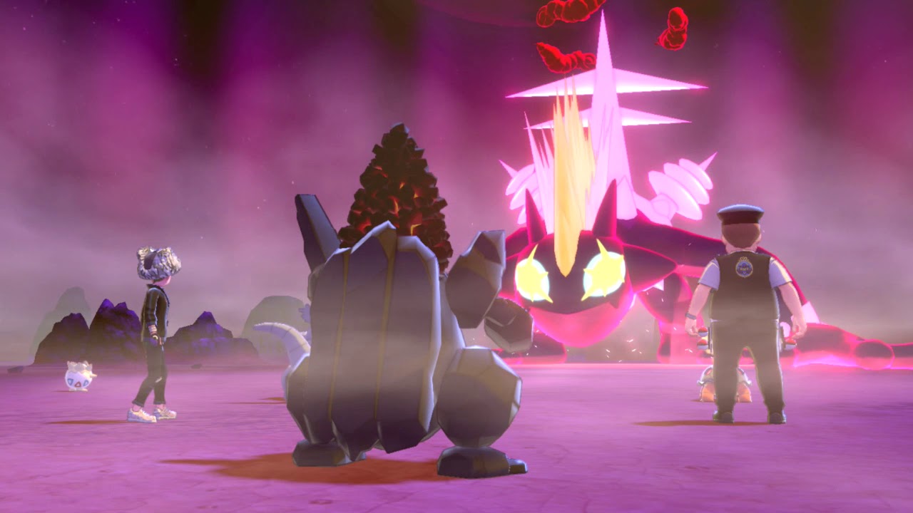 G max Toxtricity Raid (pokemon Sword) - YouTube