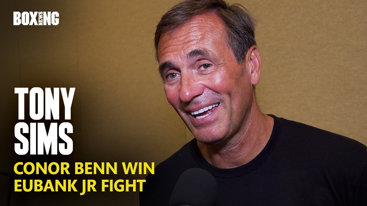 Tony Sims Reacts To Conor Benn Return Win - YouTube