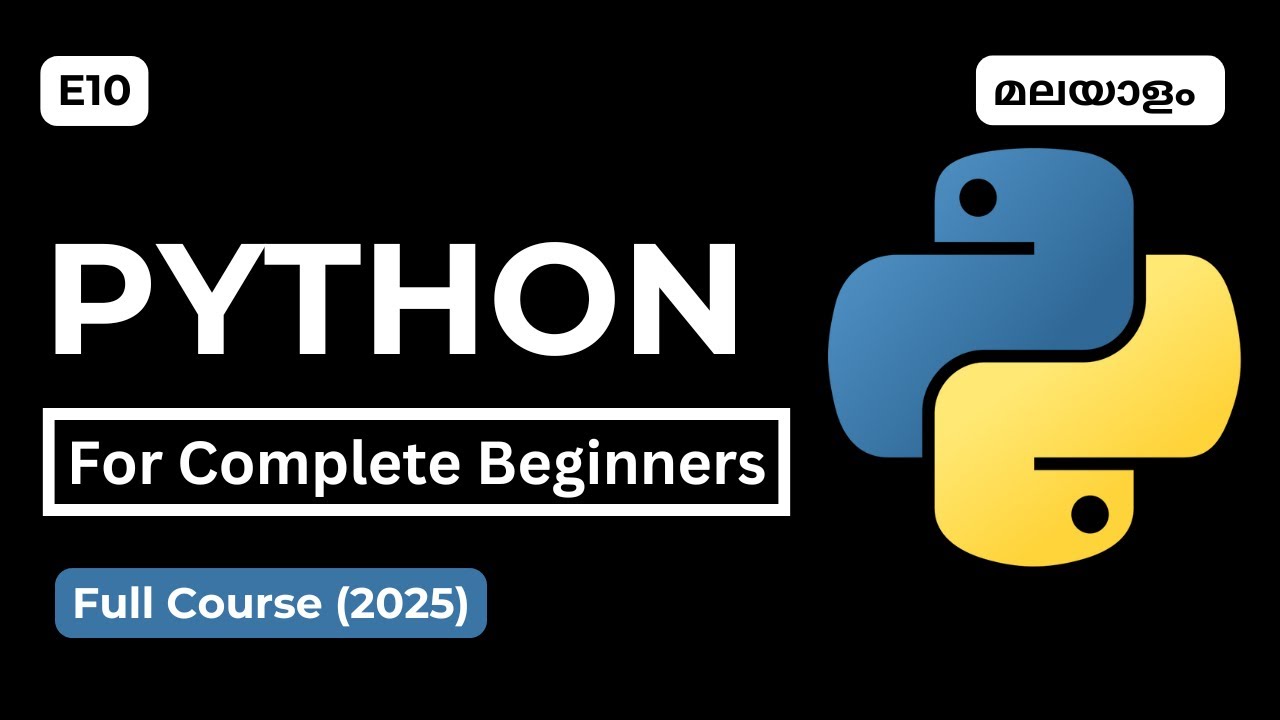 മലയാളത്തിൽ Python പഠിക്കാം No coding experience needed | E10: Functions 🤖 - YouTube
