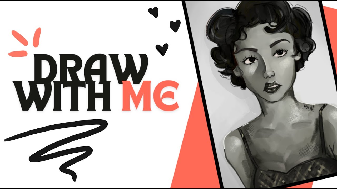 Draw with me #drawwithme #digitalart #relatable #fyp #art #rendering # ...