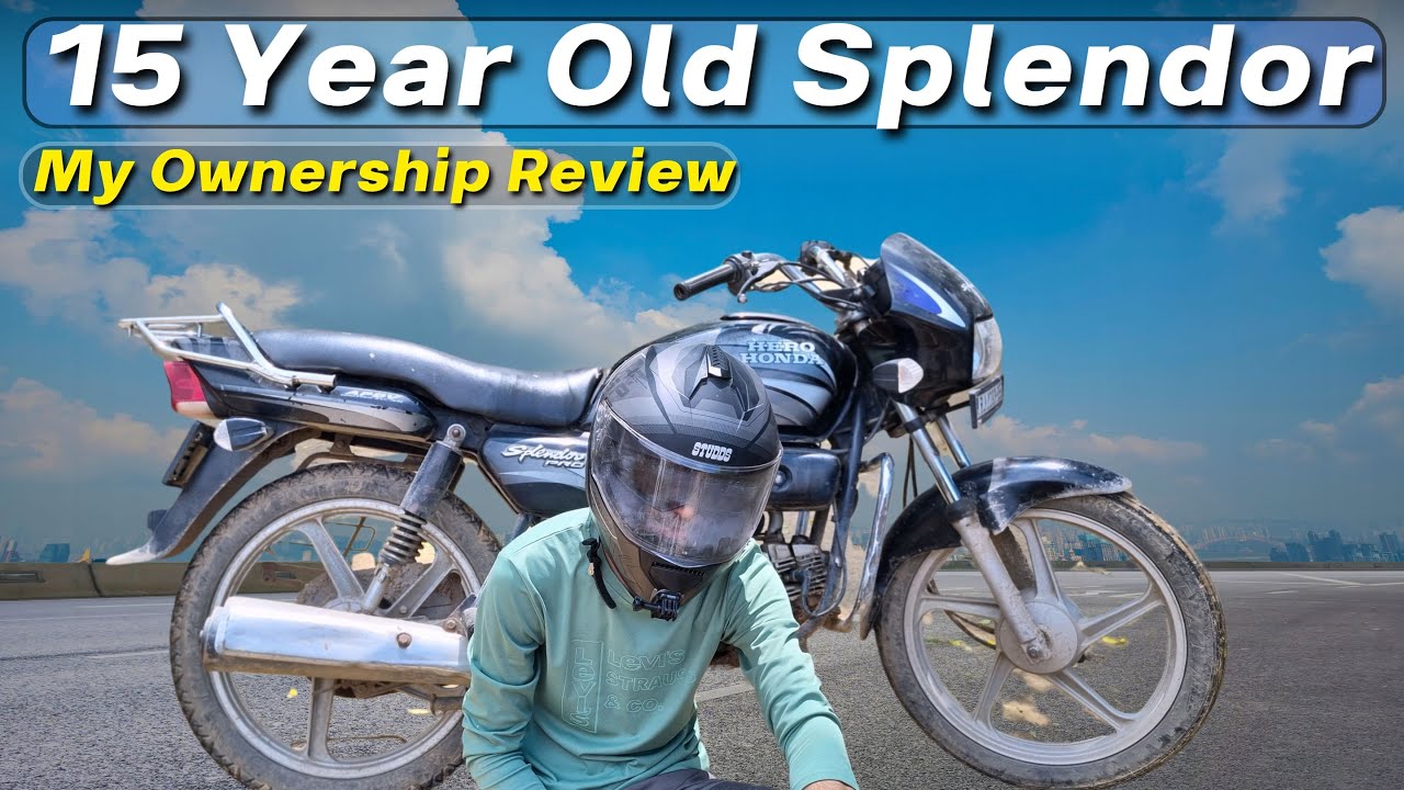 Hero Splendor Plus 15 Years Old Ownership Review | Long Term Experience ...