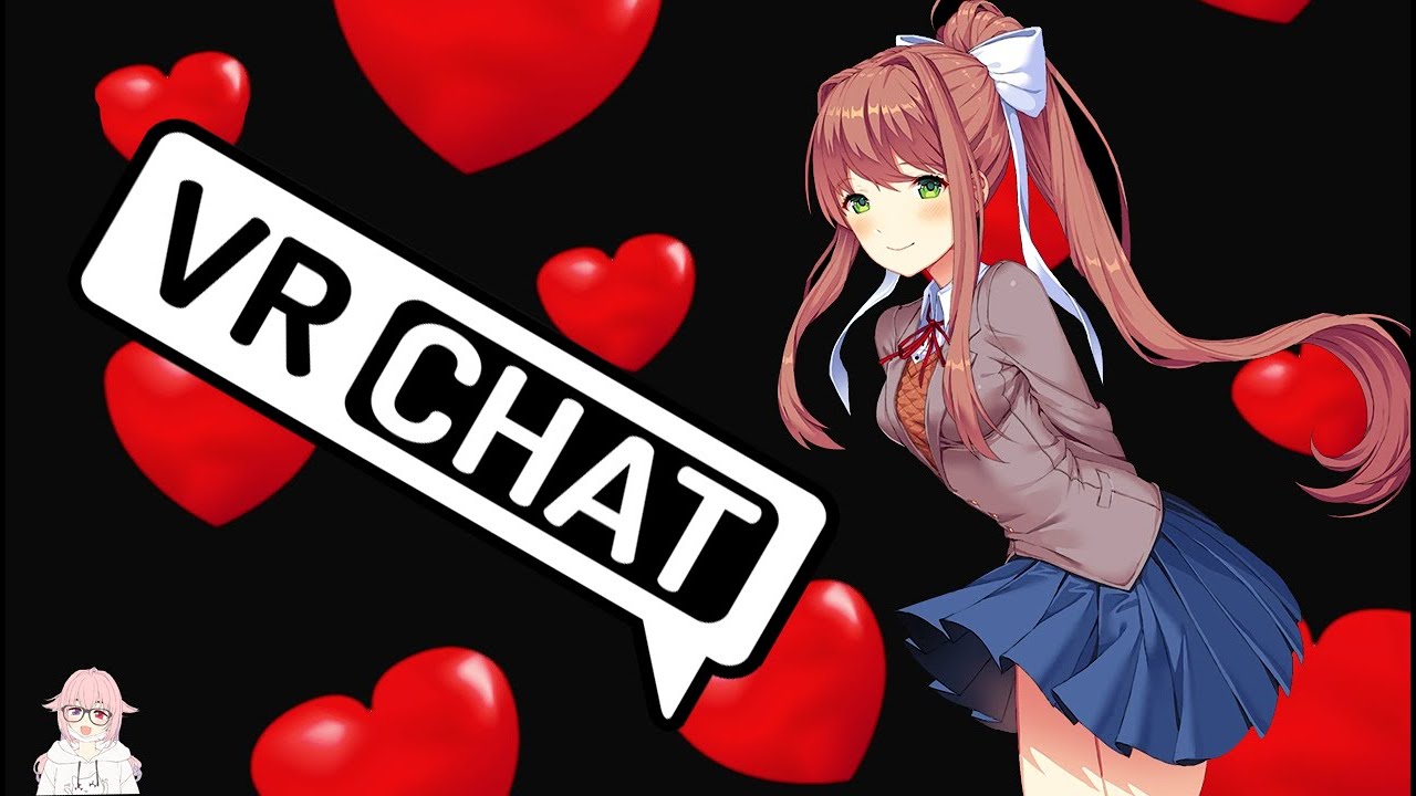 VRChat | Monika is my Valentine's?! ( Huggi Dungeon Series Halloween pt ...