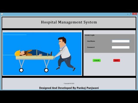 #7 Java Netbeans | Hospital Management Project | Java swing | Hindi ...