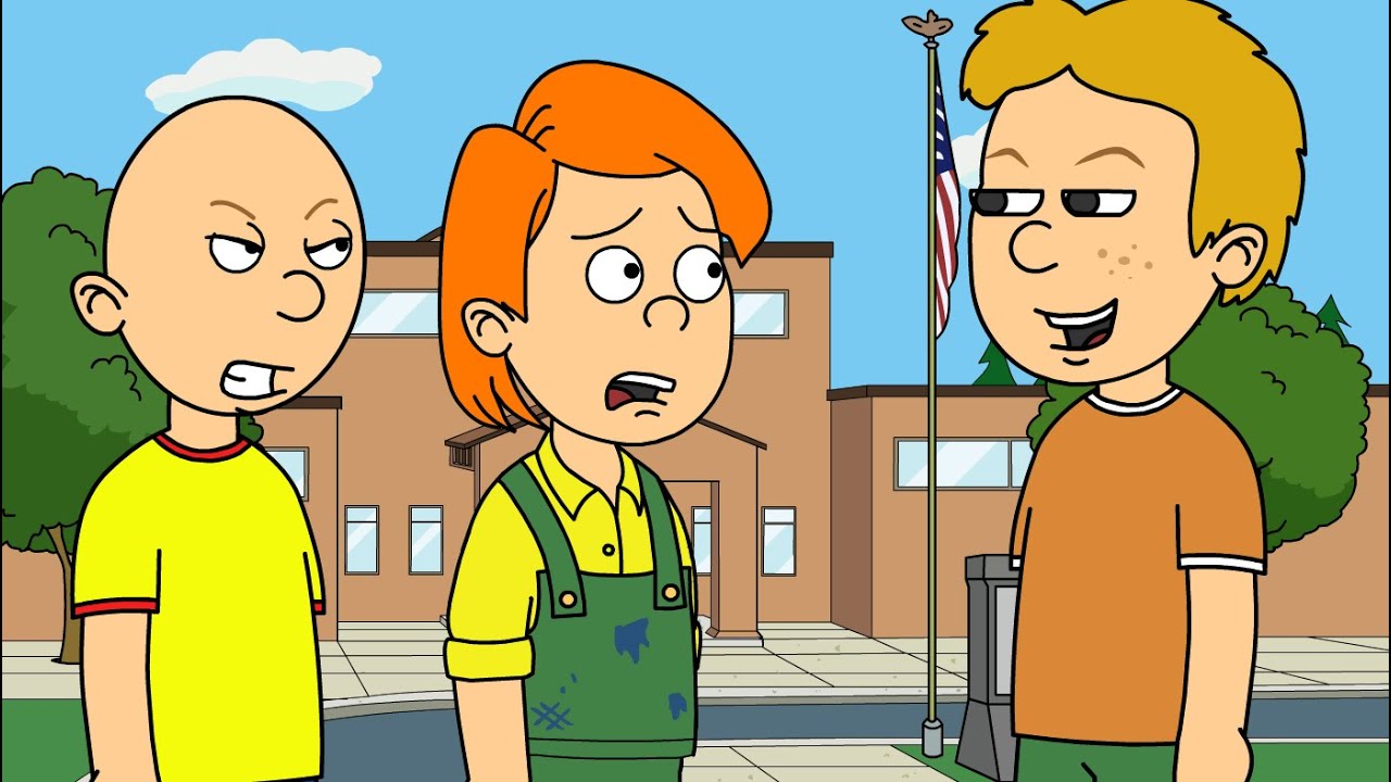 Caillou Defends Leo From A Bully/Ungrounded - YouTube