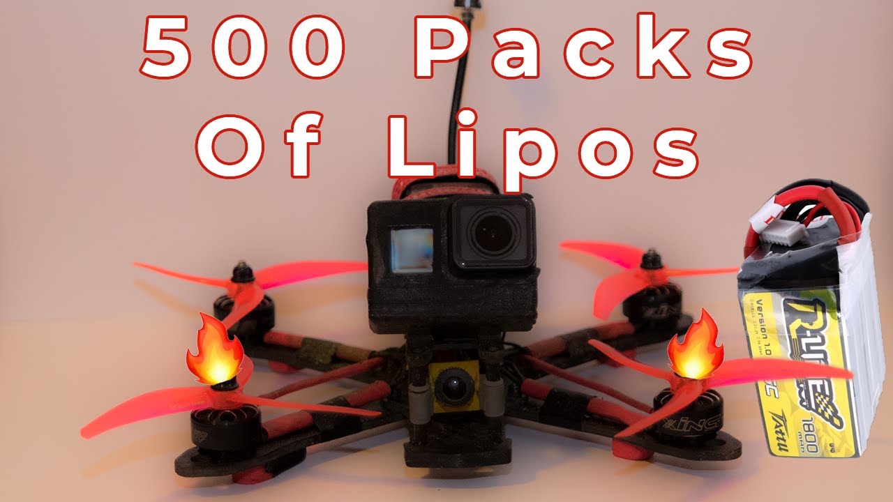 What 500 Lipo Packs Looks Like - YouTube