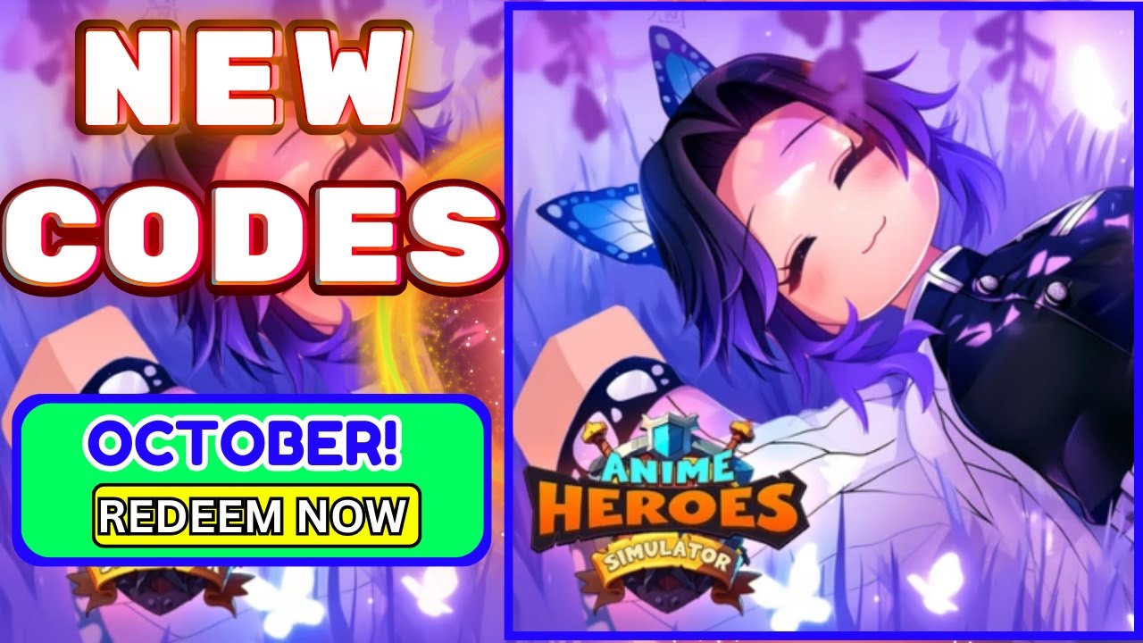 ⚠️New⚠️ ALL WORKING UPDATE CODES For Anime Hero SimulatorRoblox Anime ...