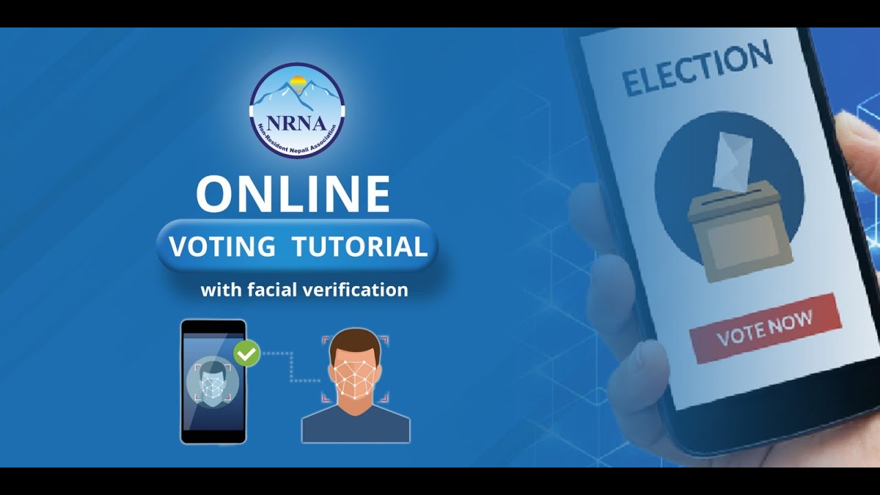 Nrna Ncc Online Voting With Facial Recognition Tutorial Voting Youtube