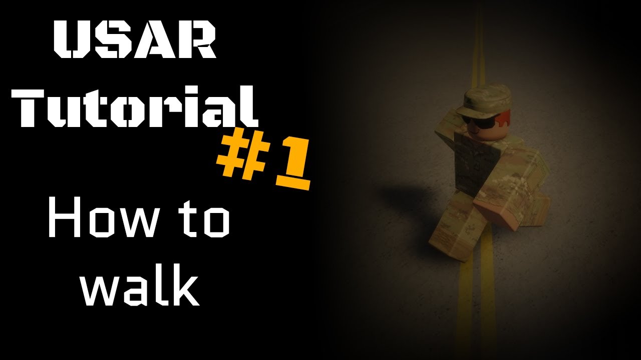 USAR tutorial #1 - How to walk & move - YouTube