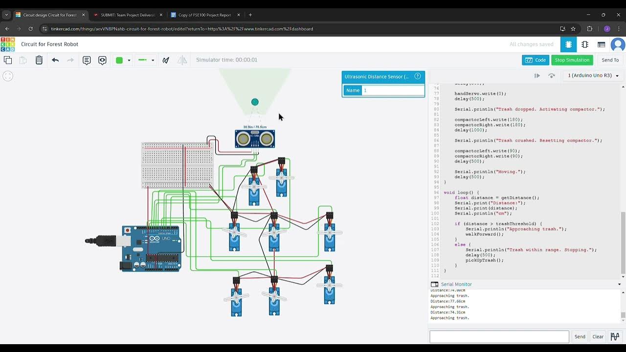 Forest dog arduino code demo v2 - YouTube