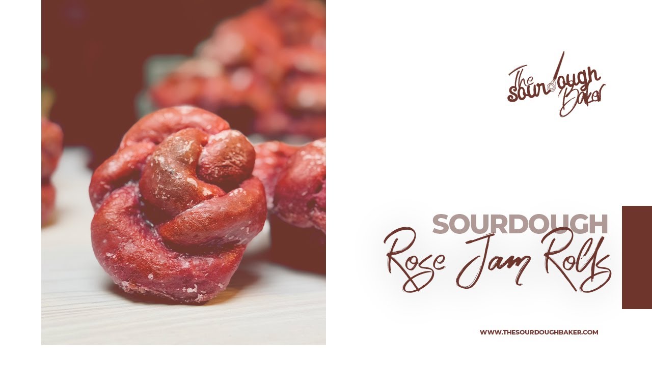 The Perfect Valentine's Bread Roll Recipe: Sourdough Rose Jam Rolls ...