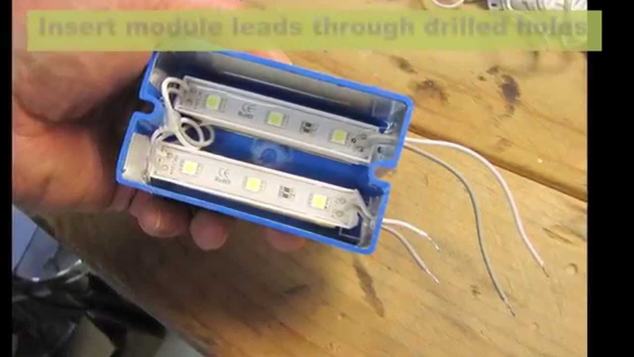 RGB LED Lighting - How to make cheap floodlights - YouTube