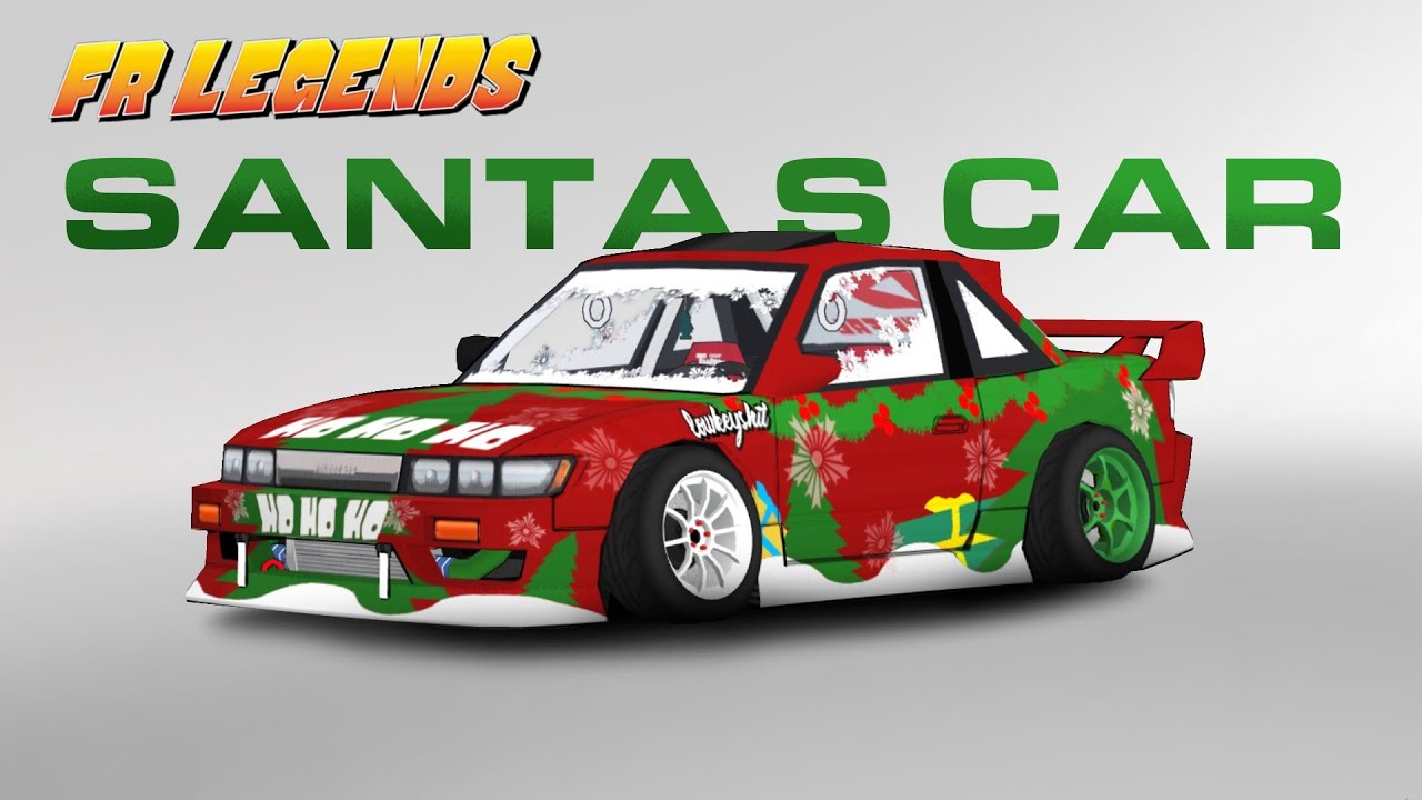 Santa's Car Livery - FR Legends Free Livery Code - YouTube