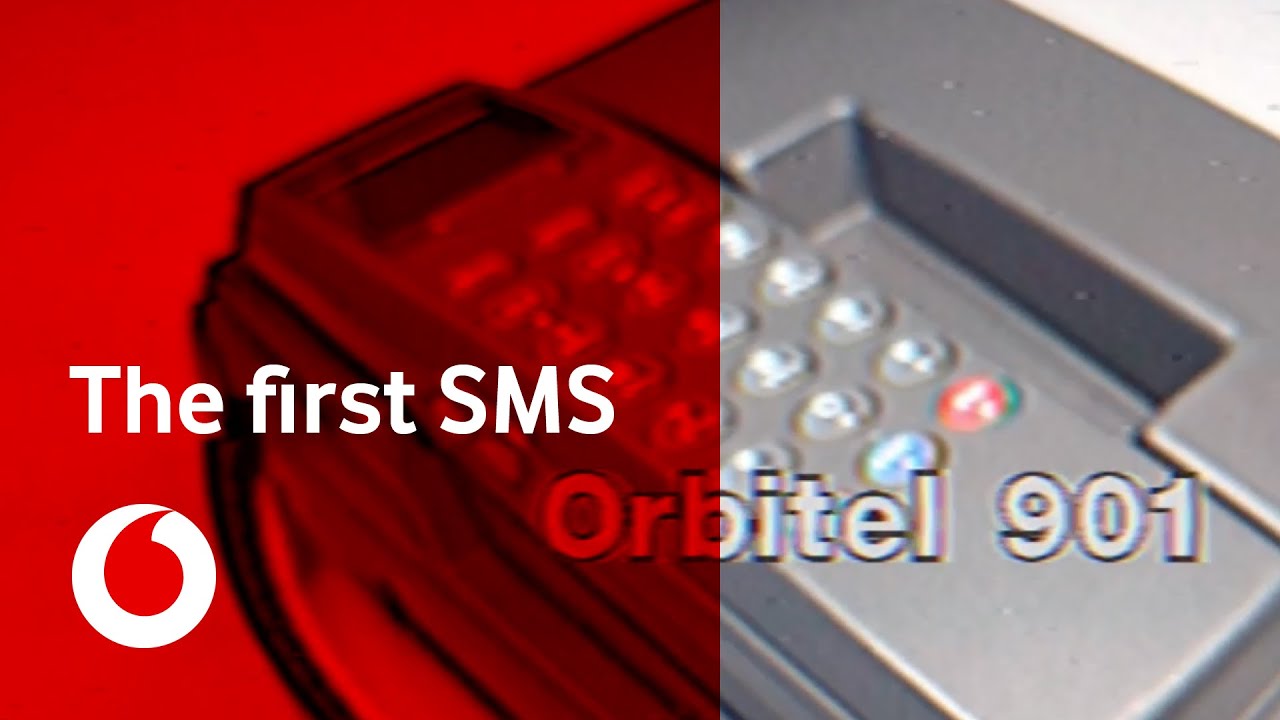 30 Years Since The First Ever SMS Orbitel 901 Vodafone UK YouTube