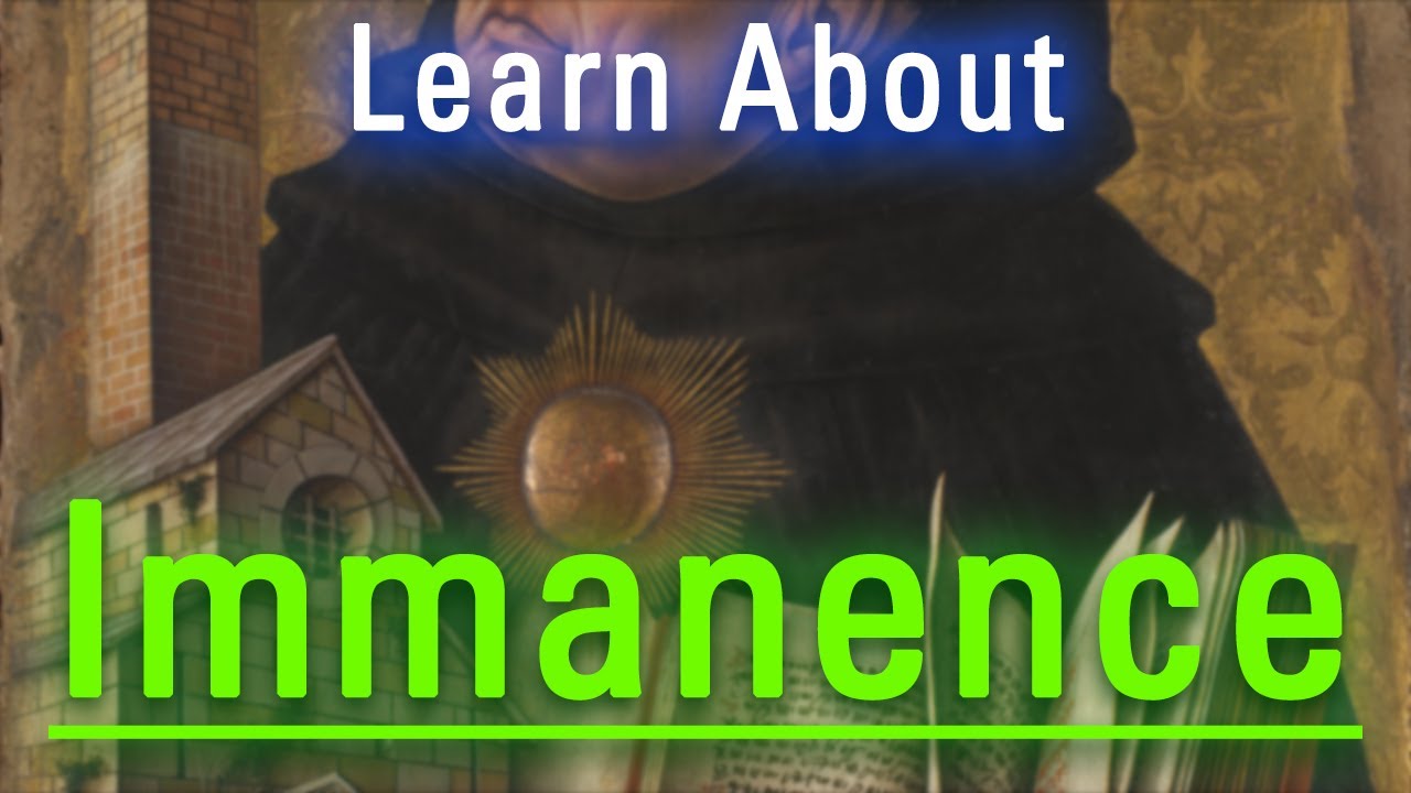 How to Say Immanence in English? | What is Immanence? | How Does ...
