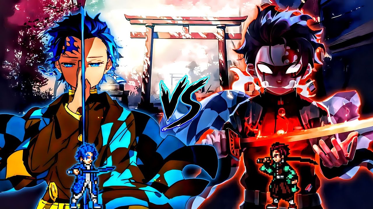 Tanjiro Ice Breath OP (New) VS Tanjiro Chaos OP in Jump Force Mugen ...