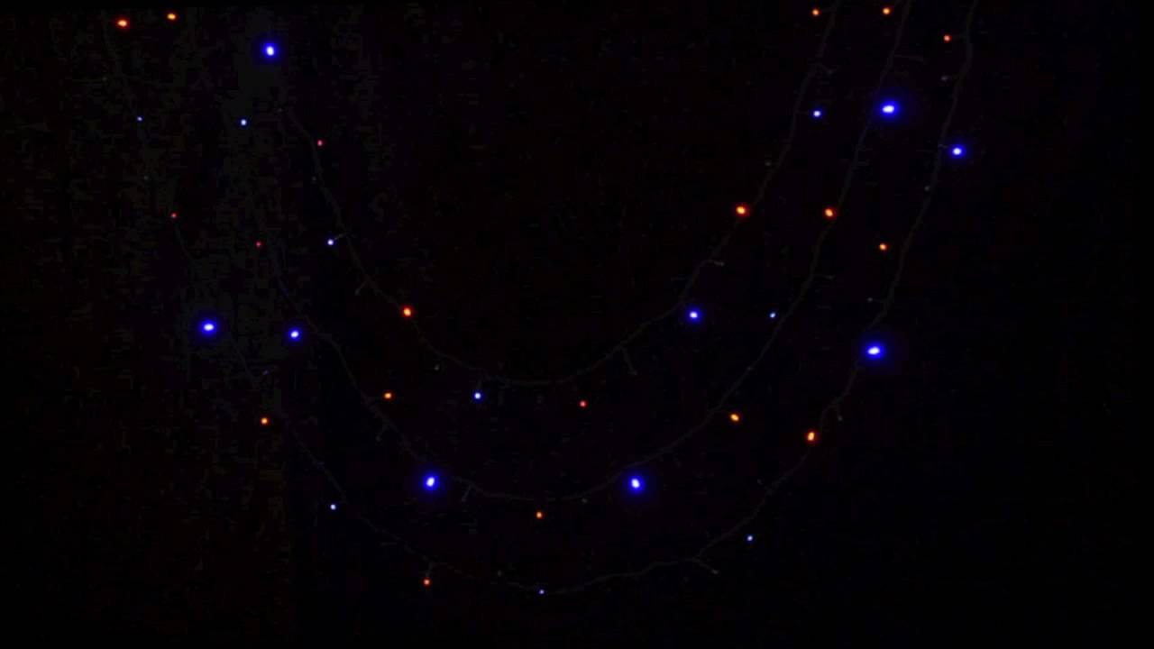 Multi-Coloured Multi-Action LED Lights - YouTube