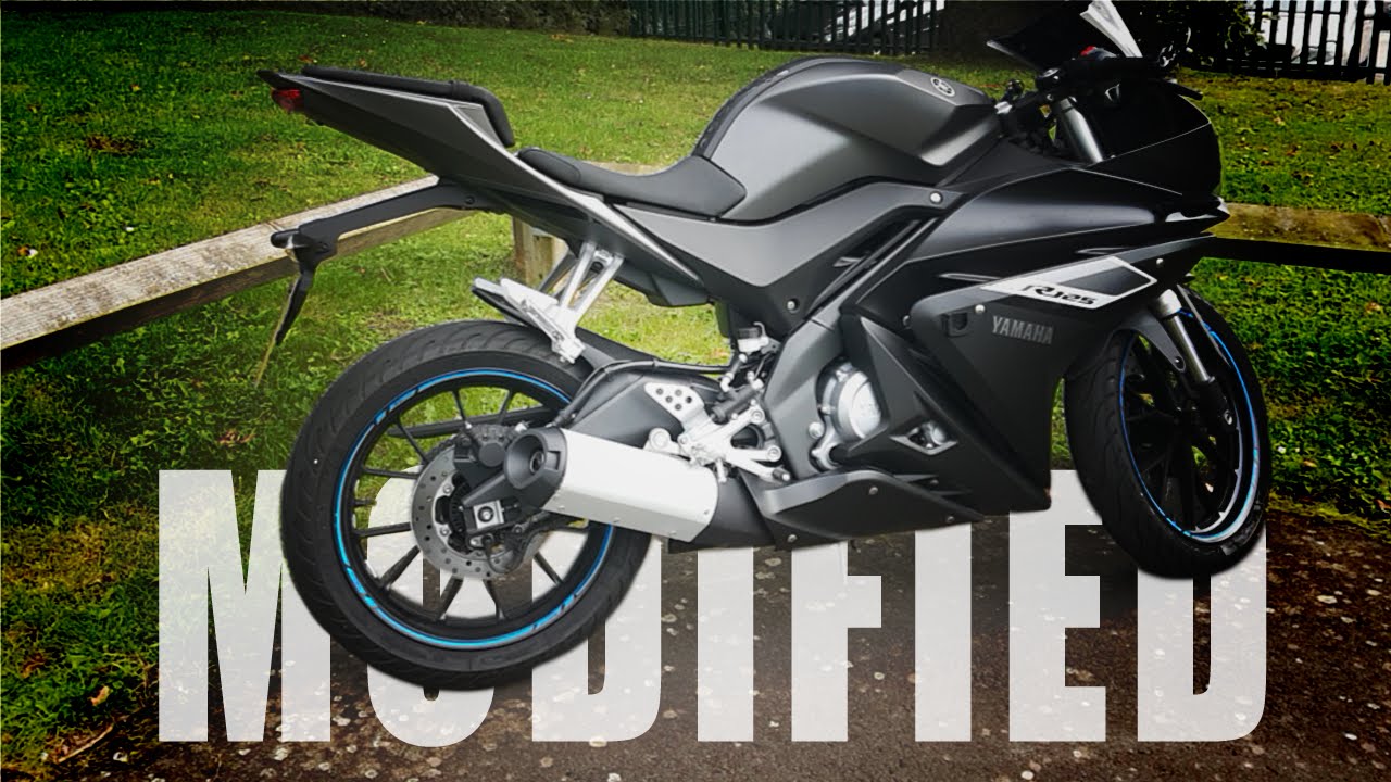 Modified YZF R-125 2017 ABS | Walkaround Cinematics - YouTube