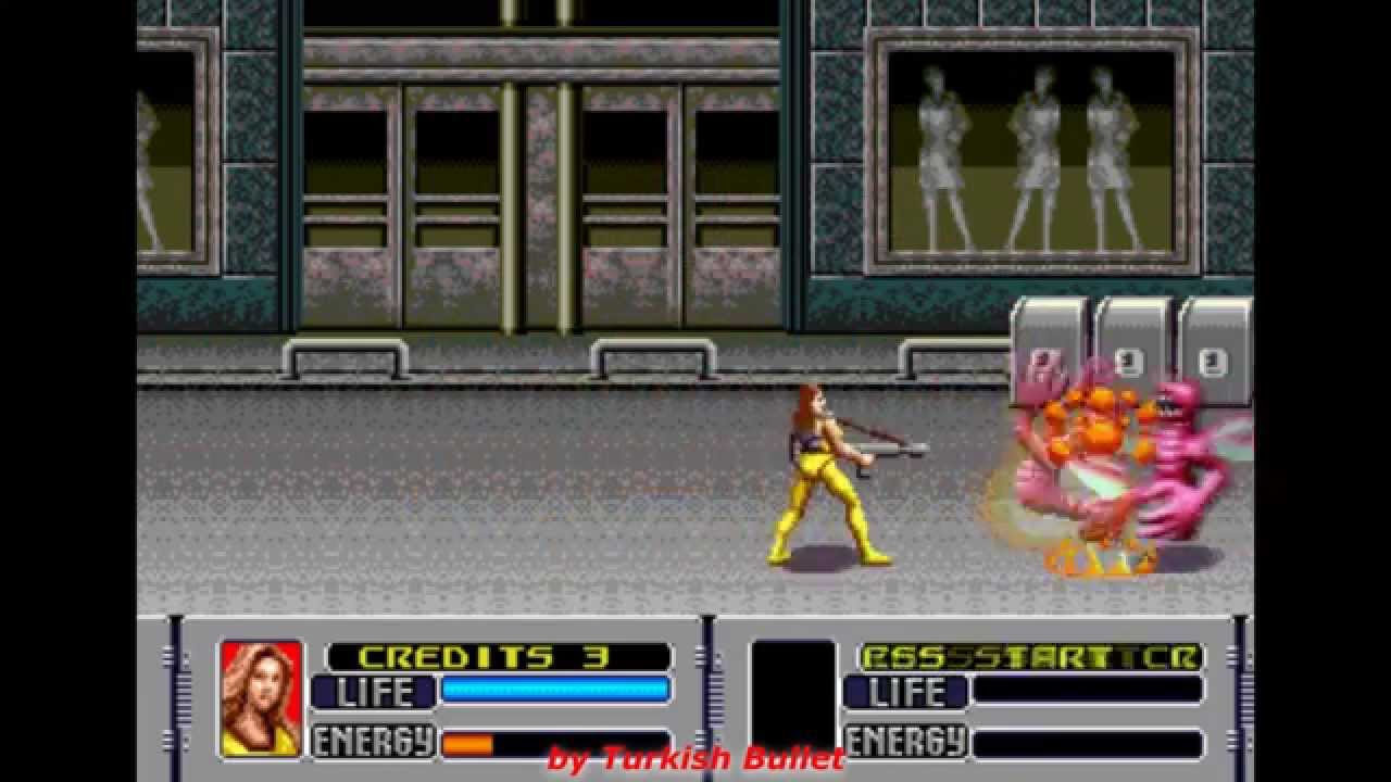 Alien Storm (Sega Mega Drive / Genesis) - (Longplay - Karen | Hard ...