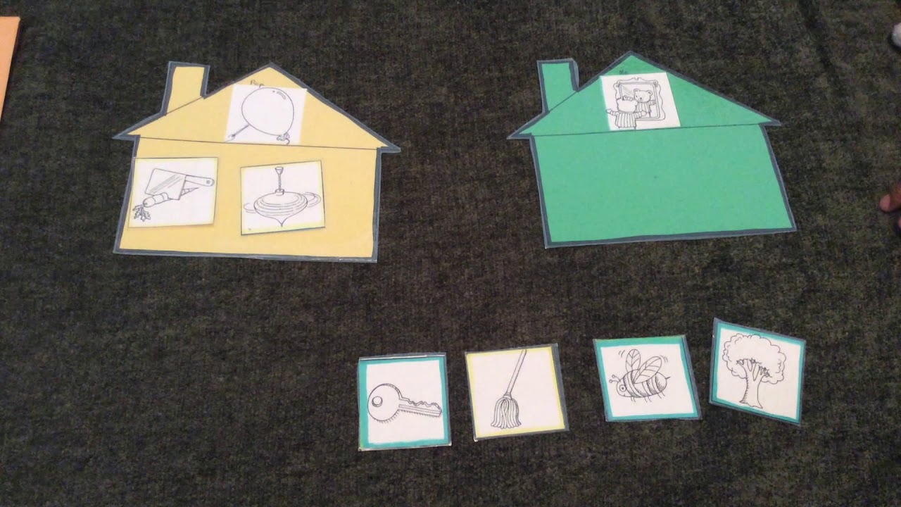 Small Group- Rhyming Houses Activity- May 29 - YouTube