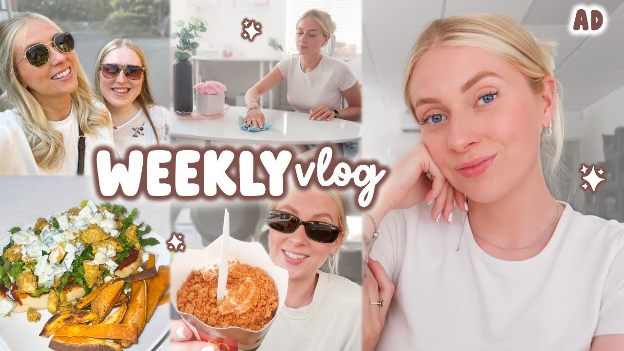 SO much good food, a bestie day trip & clean with me 🥰 WEEKLY VLOG - YouTube