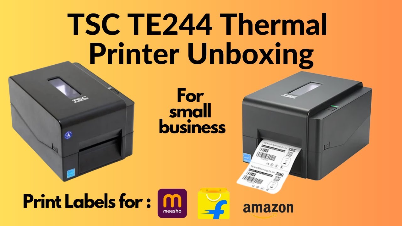TSC TE244 Thermal Label Printer Unboxing #tsc #tsc244 #tscte244 # ...