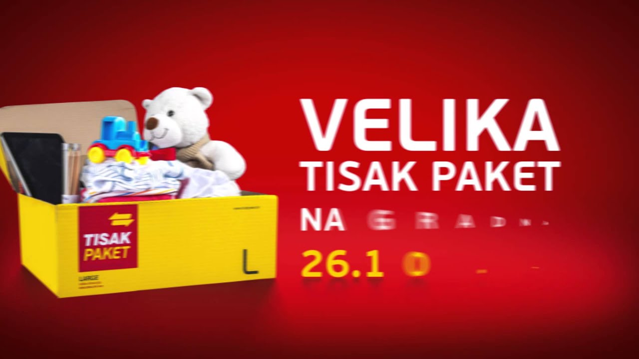 Tisak paket NAGRADNA IGRA - YouTube
