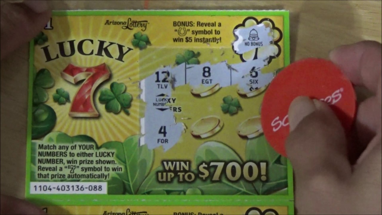 Lucky 7 $1 Scratch lottery Tickets - YouTube