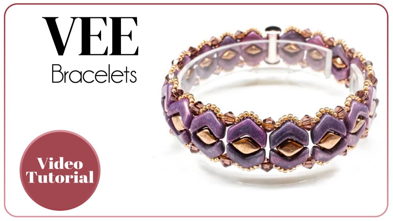 Vee Czech Bracelet Tutorial - YouTube