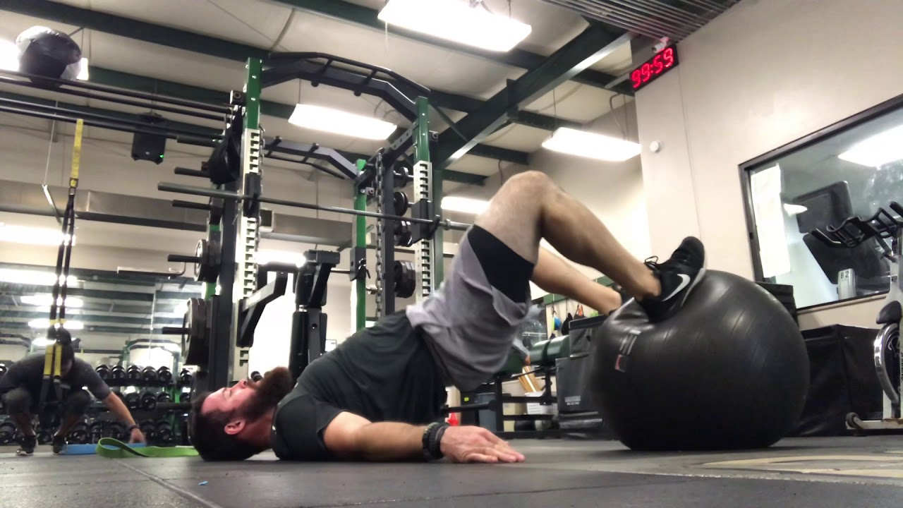 Physioball 3-Way Hamstring - YouTube