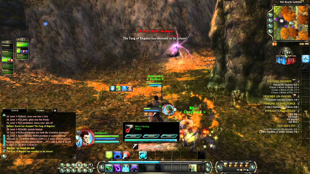 Rift PVP Gameplay, High Elf Mage: Necromancer, Warlock, dominator - YouTube