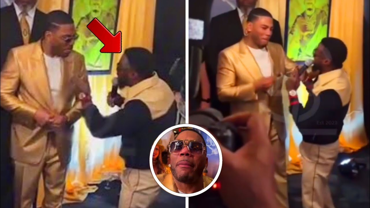 Awww! Kevin Hart Surprises Nelly at His 50th Birthday Party" - YouTube