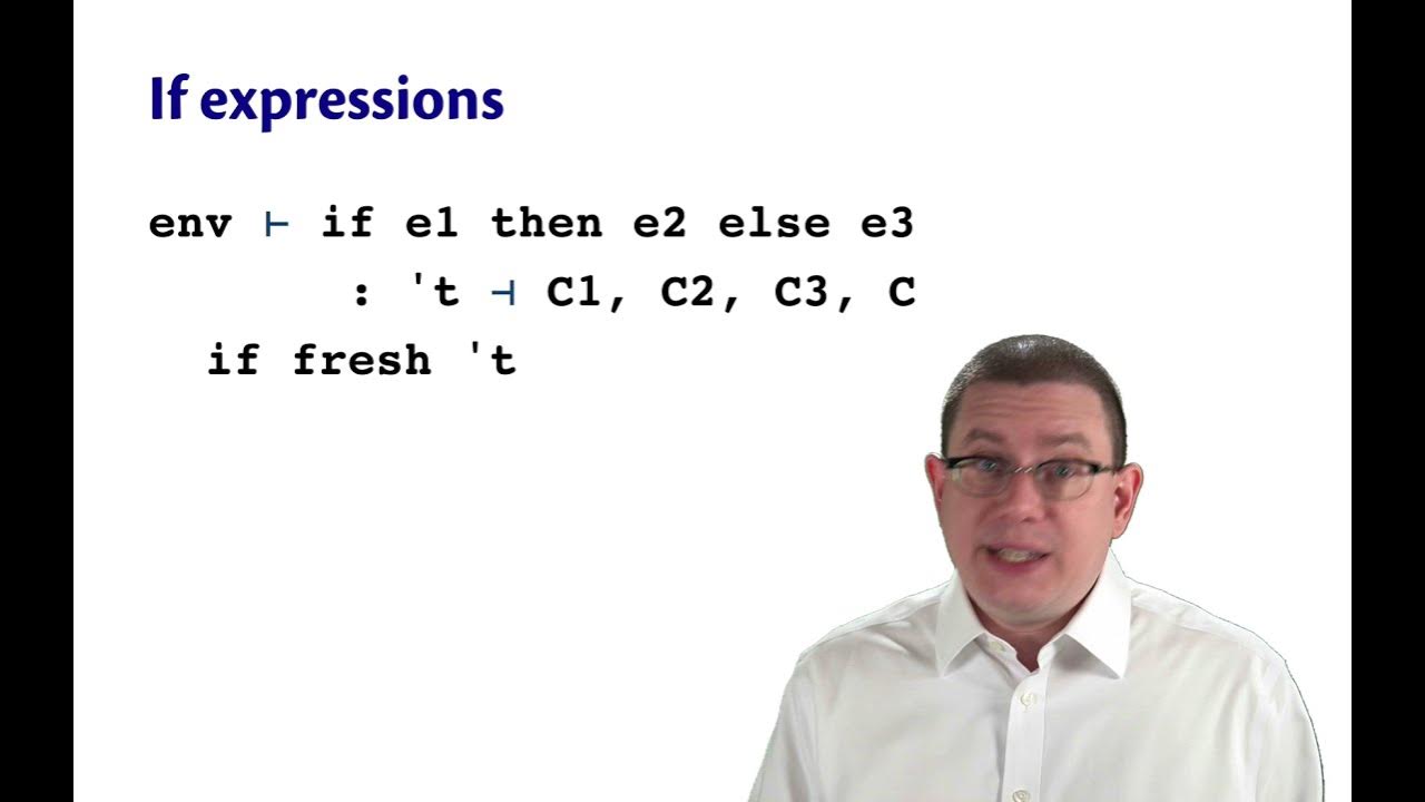 Inference of Ifs | OCaml Programming | Chapter 9 Video 40 - YouTube