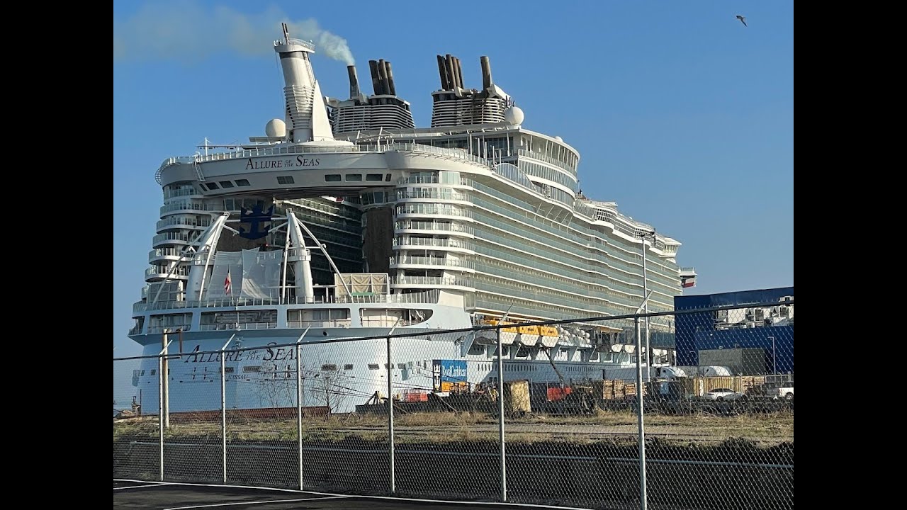 Allure Of The Seas Pre- Embarkation Day - YouTube