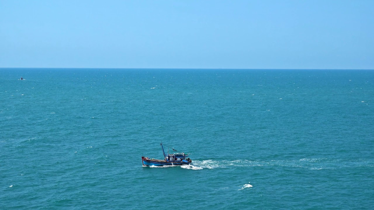 Fishing boat on sea 4k video | Free Stock Footage - YouTube