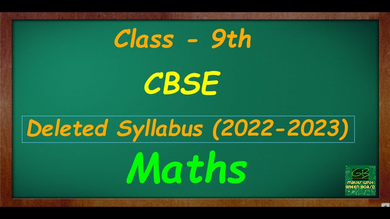 Cbse Class 9 Maths Deleted Syllabus 2022 23 Class 9 Maths Reduced cbse-class-9-maths-deleted-syllabus-2022-23-class-9-maths-reduced